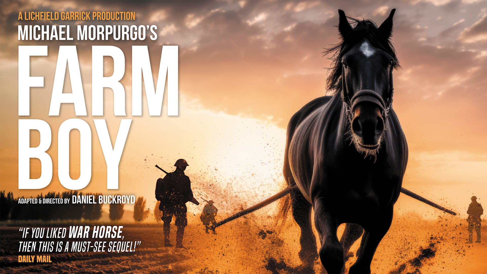 Farm Boy Tickets | Norman Bragg Studio, Aylesbury in Aylesbury | ATG Tickets